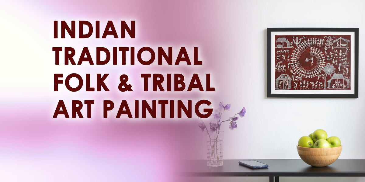 Indian Traditional Folk & Tribal Art Painting — You.Art