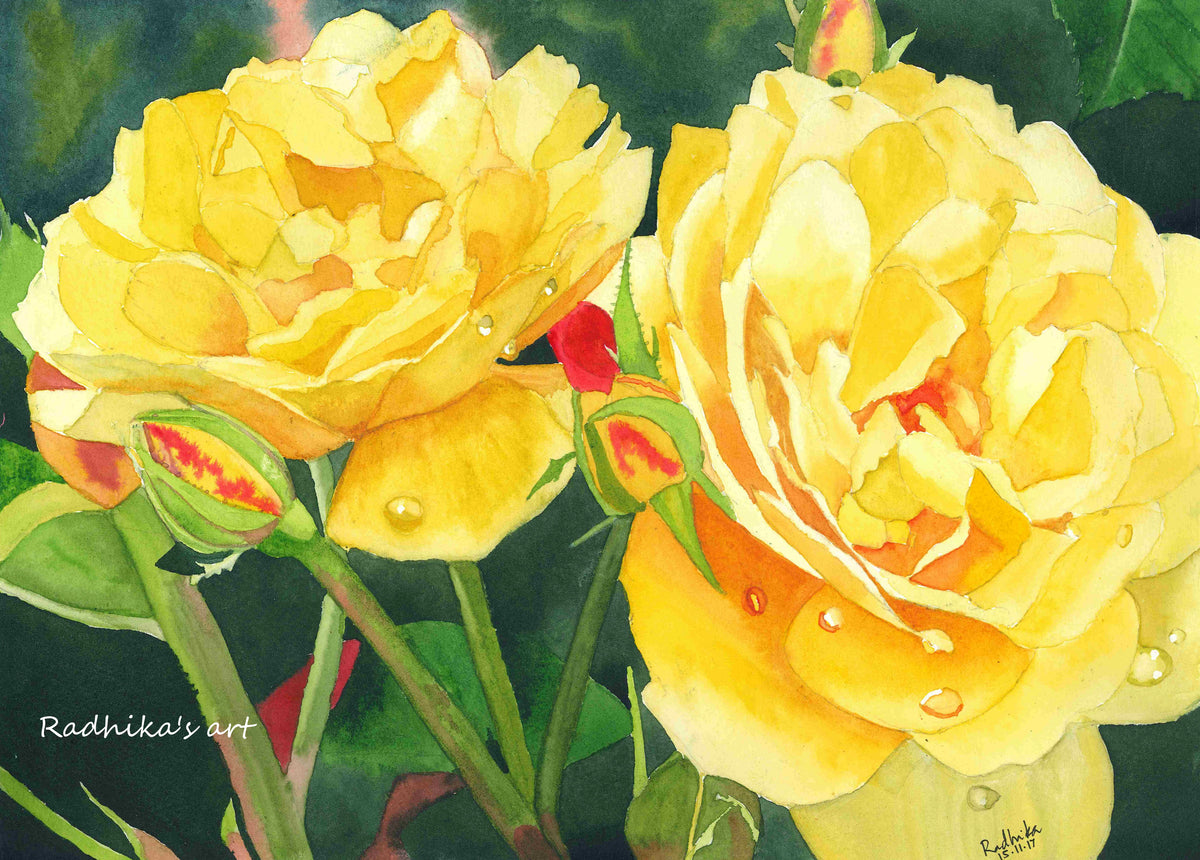 Yellow Roses — You.Art